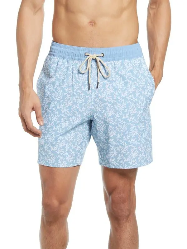 FAIR HARBOR The Bayberry Swim Trunks - Mist Seaweed
