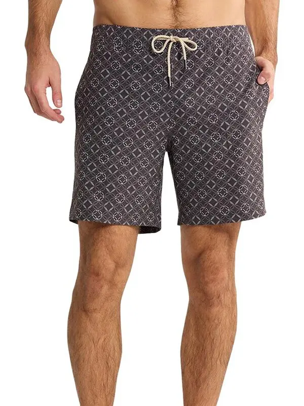 FAIR HARBOR The Bayberry Swim Trunks - Sea Circles