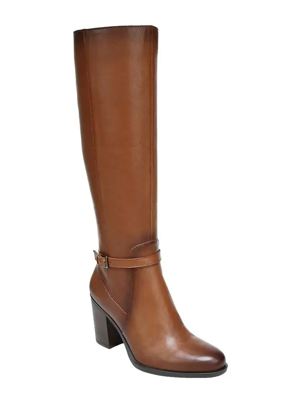Naturalizer Kalina Leather Boots - Cider Spice Leather