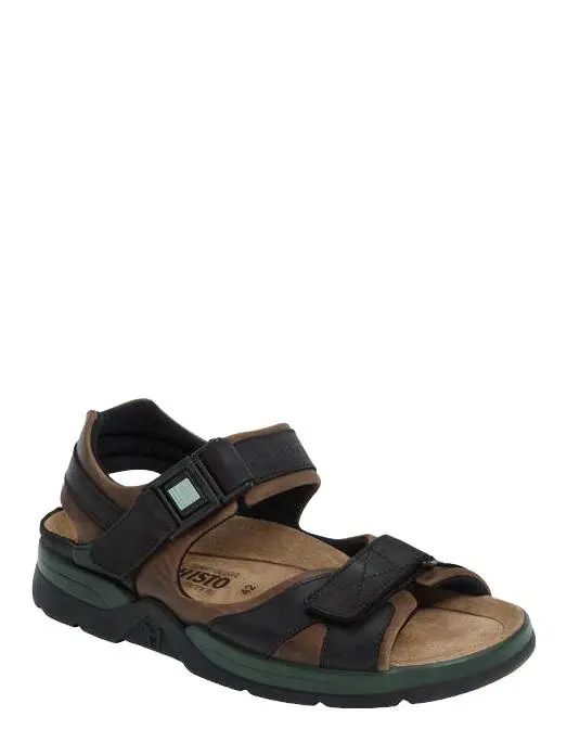 Mephisto Shark Sandal - 5751/5700 Dark Brown Sandycalf