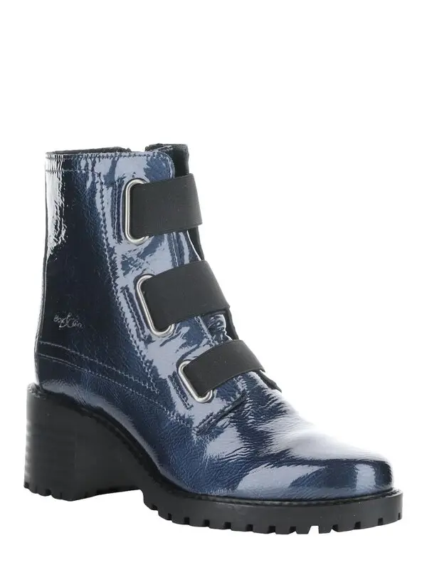 BOS. & CO. Indie Waterproof Bootie - Blue/black Mascara P
