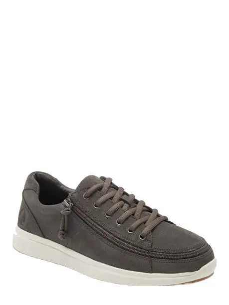 BILLY FOOTWEAR Comfort Lo Zip Around Sneaker - Grey