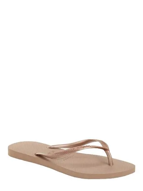 Havaianas Slim Flip Flop - Rose Gold