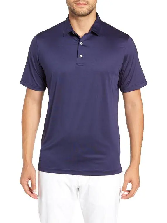 Johnnie-o Birdie Classic Fit Performance Polo - Twilight