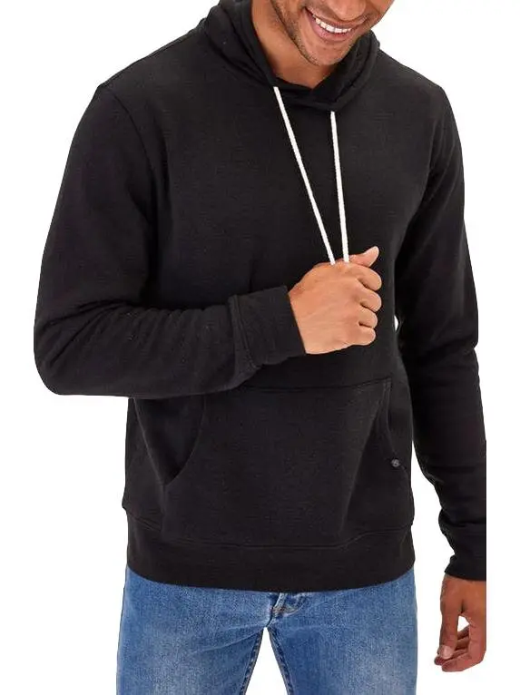 THREADS 4 THOUGHT Fleece Pullover Hoodie - Black