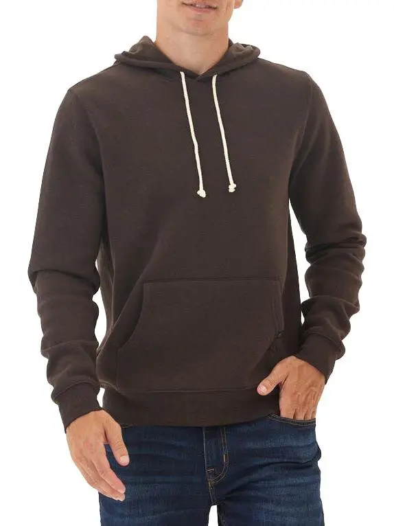 THREADS 4 THOUGHT Fleece Pullover Hoodie - Cocoa