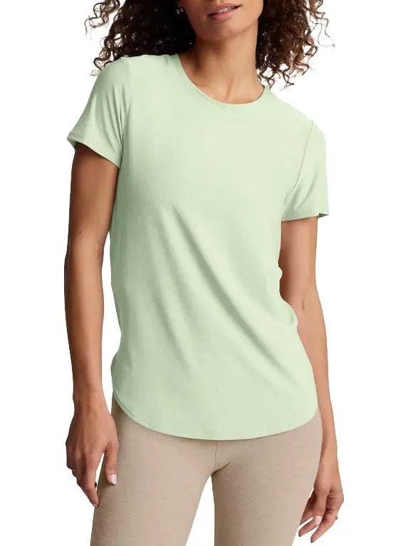 Beyond Yoga Short-sleeve T-shirt - Airy Green Heather