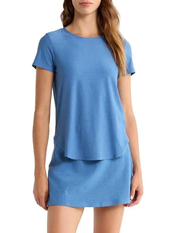 Beyond Yoga Short-sleeve T-shirt - Washed Denim