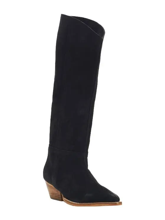 Free People Sway Knee High Boot - Black