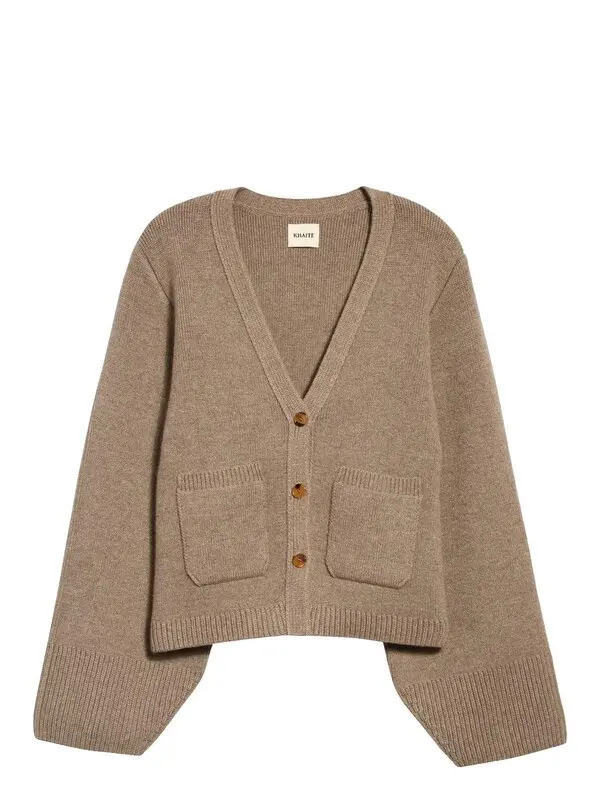 Khaite Cashmere Cardigan - Barley