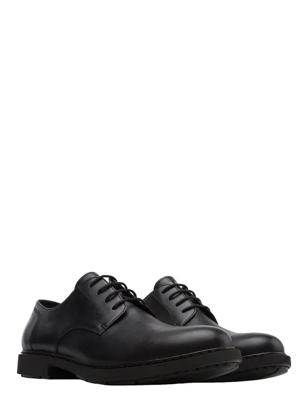Camper Neuman Plain Toe Derby - Black