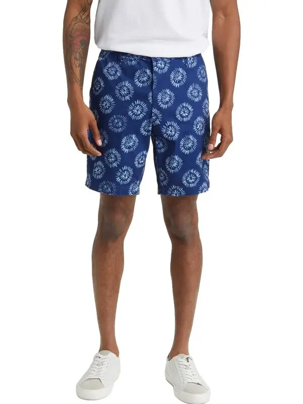Ag Wanderer Print Chino Shorts - Local Blue Multi