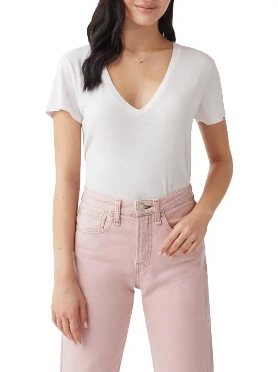 Splendid Kate V-neck T-shirt - White