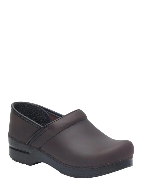 Dansko Oiled Leather Clog - Antq Brown