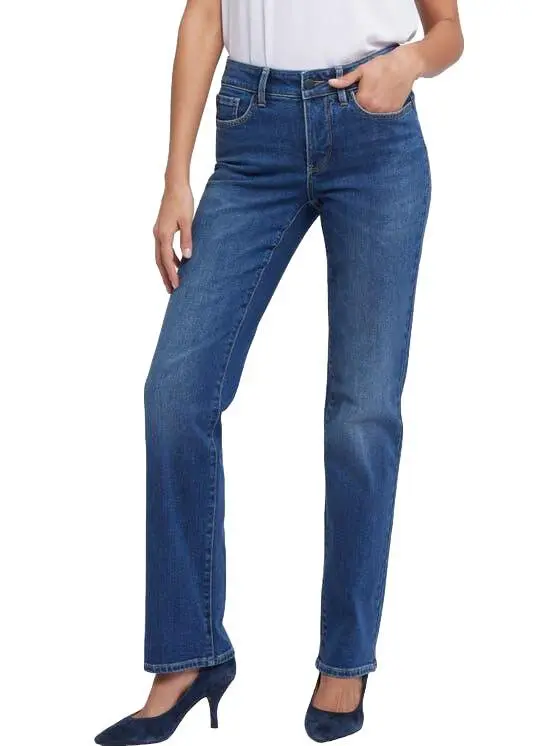 NYDJ Marilyn Straight Leg Jeans - Asturia Shore