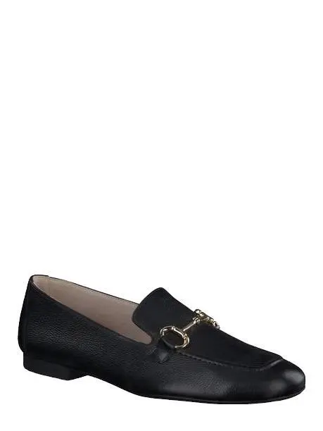 Paul Green Daphne Flat - Black Leather