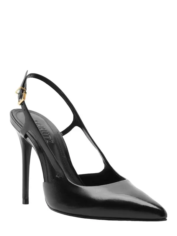 Schutz Boris Slingback Pump - Black/gold