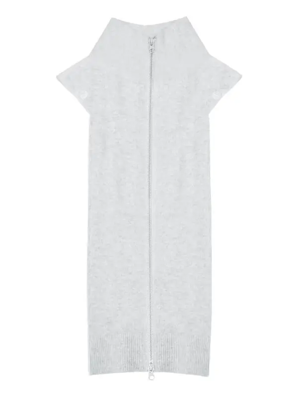 Veronica Beard Uptown Merino Wool & Cashmere Dickey - Grey