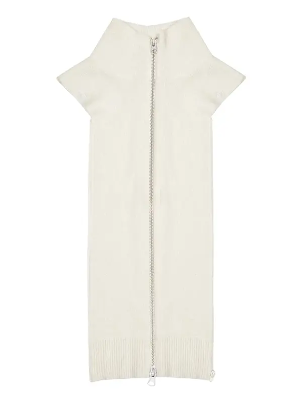 Veronica Beard Uptown Merino Wool & Cashmere Dickey - Ivory