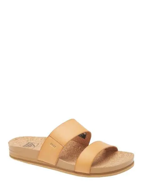 Reef Cushion Vista Hi Slide Sandal - Natural