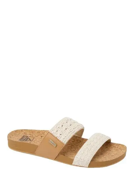 Reef Cushion Vista Hi Slide Sandal - Vintage Textile