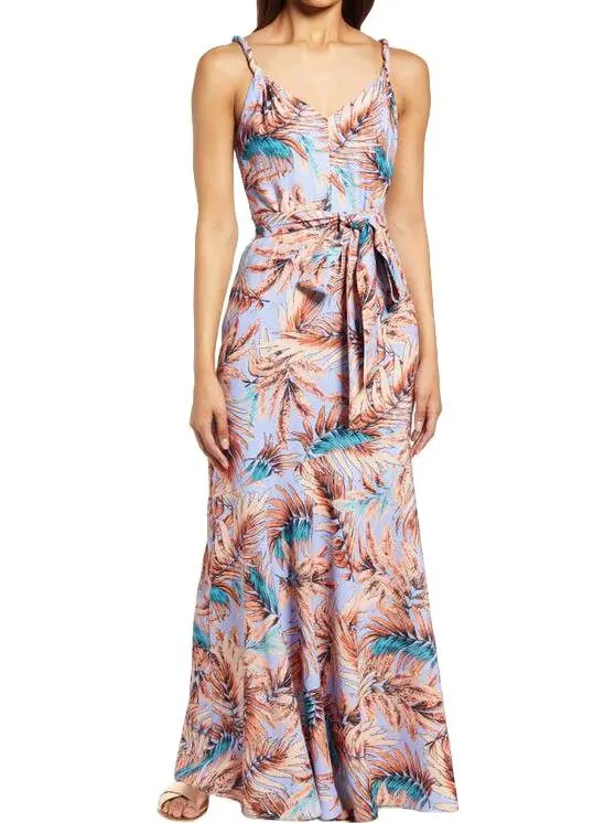 Sam Edelman Twist Strap Maxi Dress - Cornflower