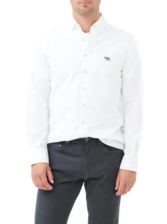 Rodd & Gunn Oxford Sports Fit Shirt - Blanc