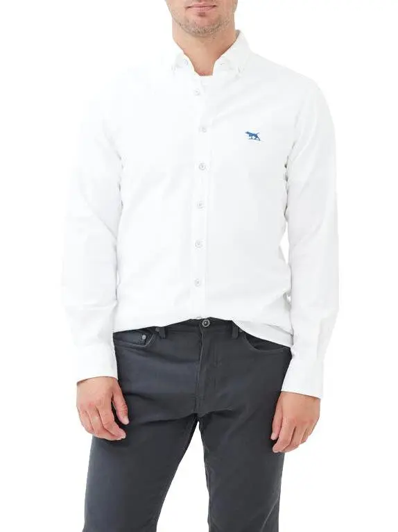 Rodd & Gunn Oxford Sports Fit Shirt - Snow