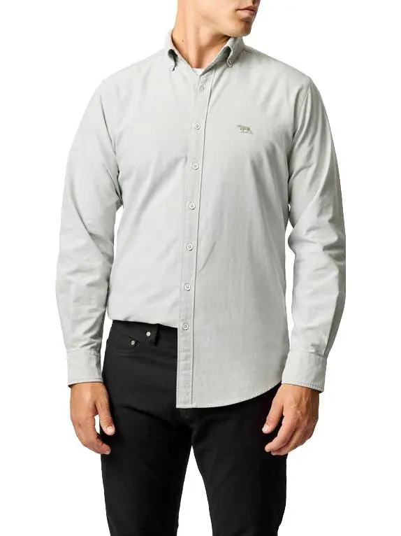 Rodd & Gunn North Island Solid Button-down Shirt - Thyme
