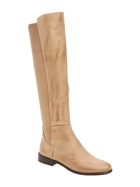 Cordani Bethany Knee High Boots - Taupe Nubuck