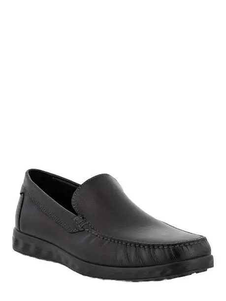 Ecco S Lite Classic Moc Toe Slip-on Loafer - Black