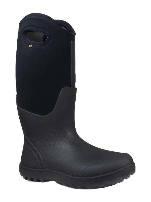 Bogs Neo Classic Tall Waterproof Rain Boots - Black