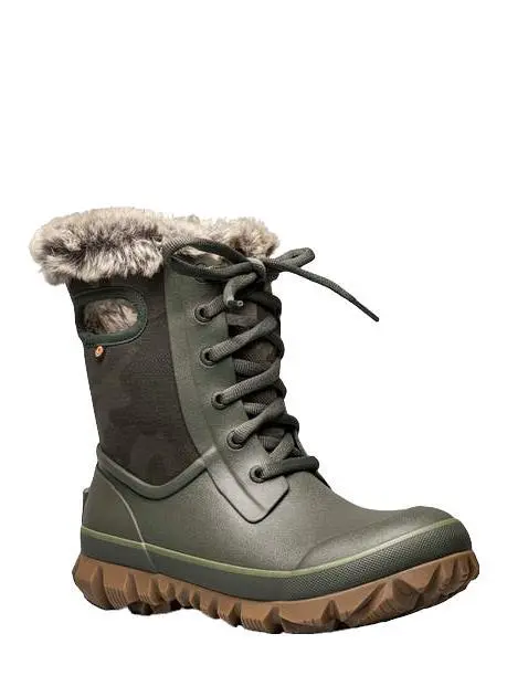Bogs Arcata Insulated Waterproof Snow Boot - Dark Green