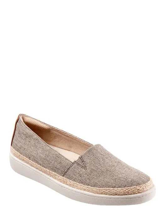 Trotters Accent Espadrille Slip-on Loafers - Sage