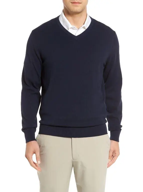 Cutter & Buck Lakemont V-neck Sweater - Liberty Navy