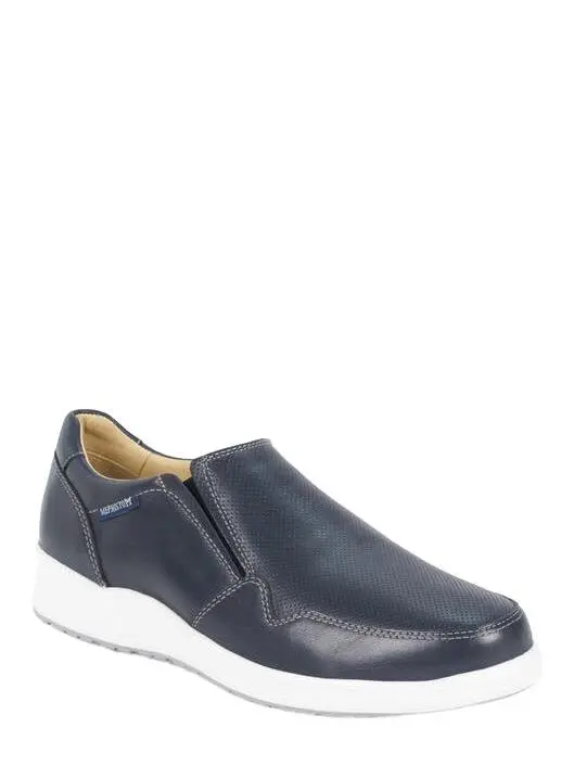Mephisto Valter Slip-on - Navy Leather