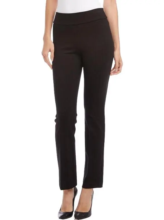 Karen Kane Slim Leg Trousers - Black