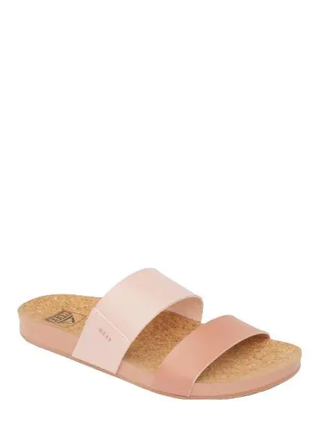 Reef Cushion Bounce Vista Slide Sandal - Cameo Rose Duo