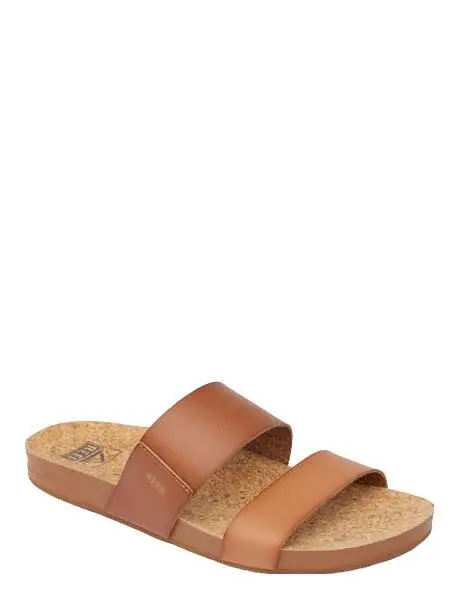 Reef Cushion Bounce Vista Slide Sandal - Espresso Duo