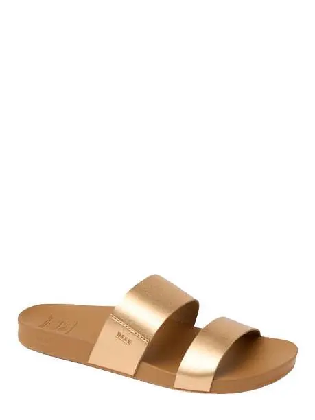 Reef Cushion Bounce Vista Slide Sandal - Sunset Bronze
