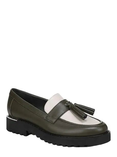 Franco Sarto Carolyn Tassel Loafer - Deep Olive Green