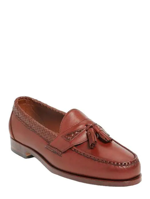 Allen Edmonds Maxfield Braided Loafer - Chili