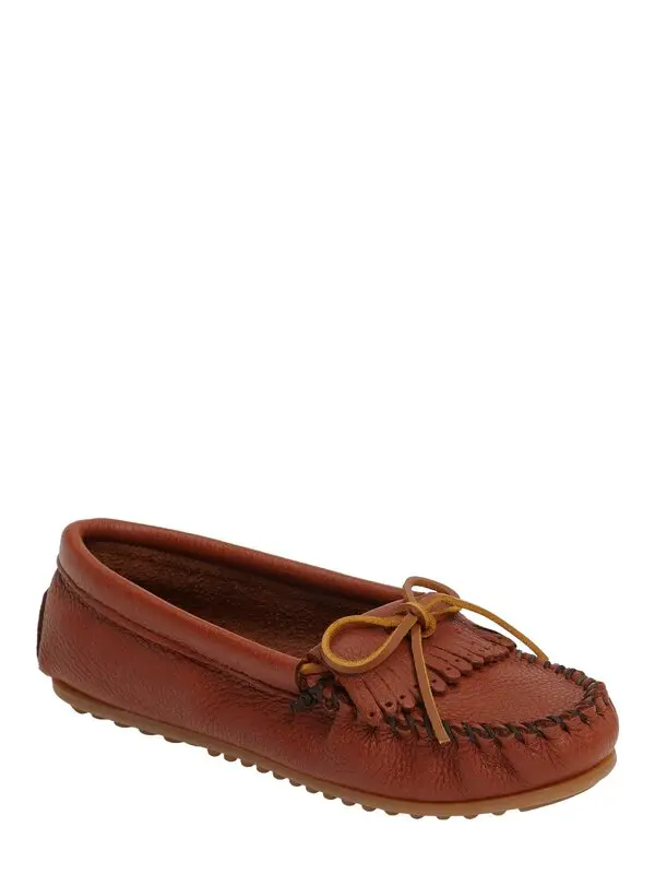 Minnetonka Kilty Driving Shoe - Carmel