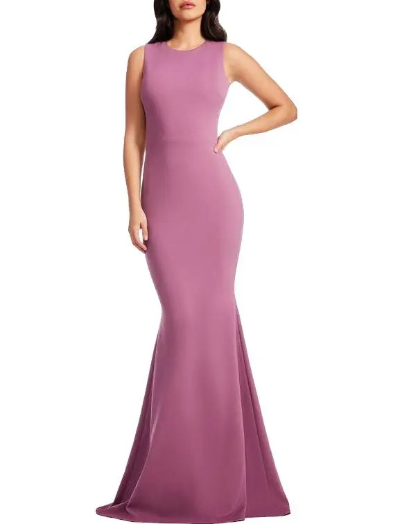 Dress The Population Leighton Mermaid Gown - Orchid