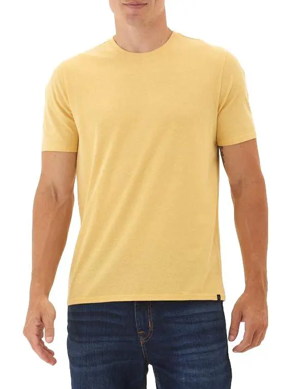 THREADS 4 THOUGHT Slim Fit Crewneck T-shirt - Butterscotch