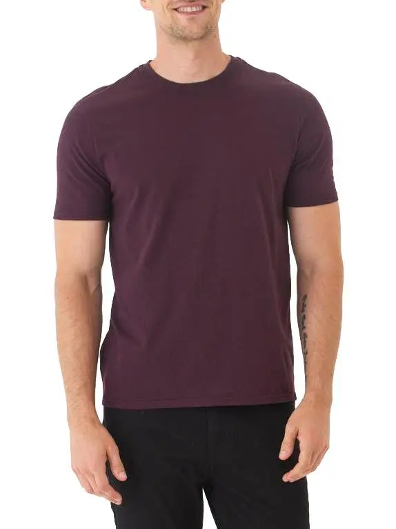 THREADS 4 THOUGHT Slim Fit Crewneck T-shirt - Ultra Maroon