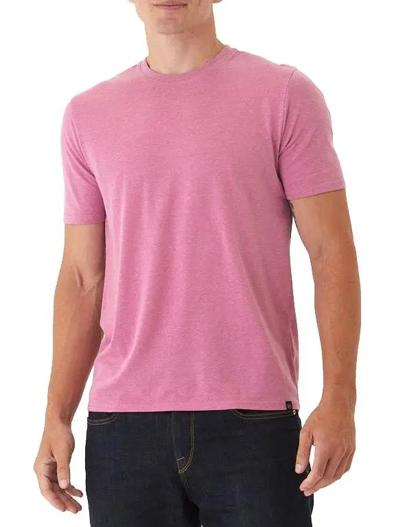THREADS 4 THOUGHT Slim Fit Crewneck T-shirt - Wild Rose