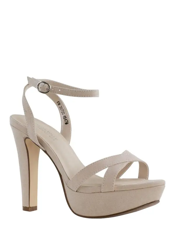 TOUCH UPS Elena Platform Sandal - Beige