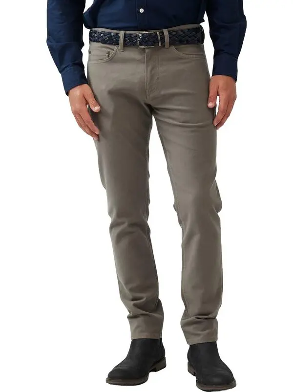 Rodd & Gunn Motion 2.0 Straight Leg Jeans - Pebble Sl