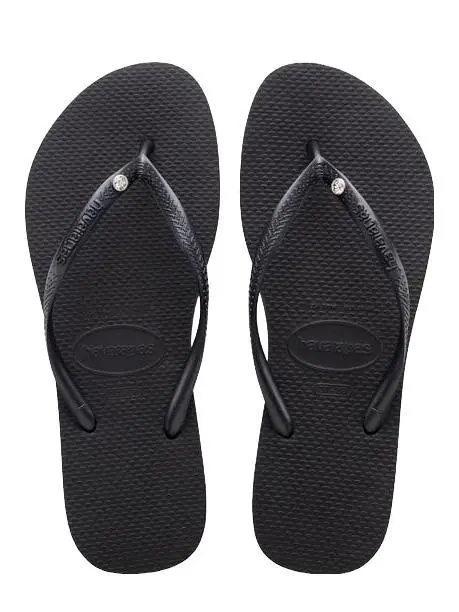 Havaianas Slim Crystal Flip-flop - Black